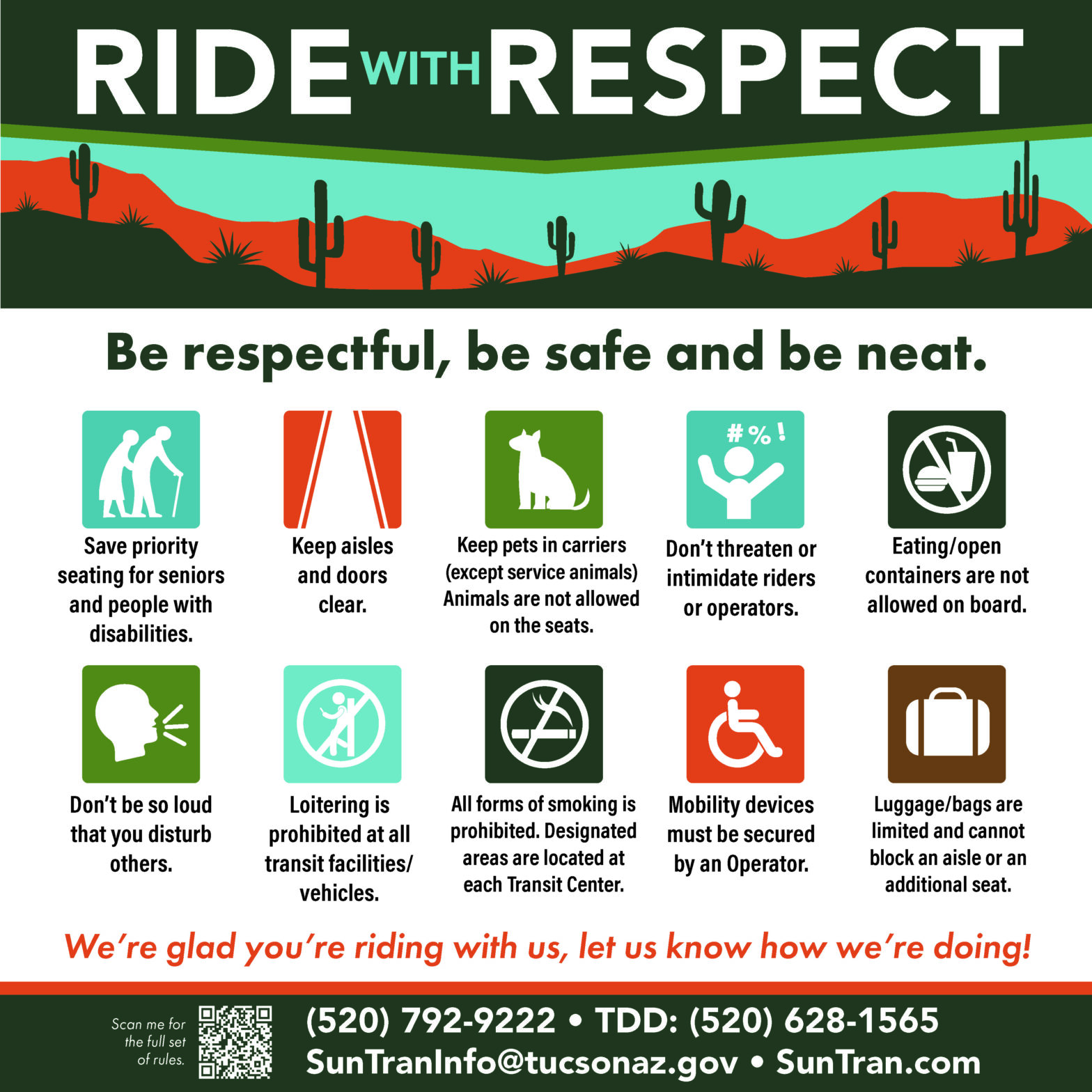 Ride with Respect - Sun Tran