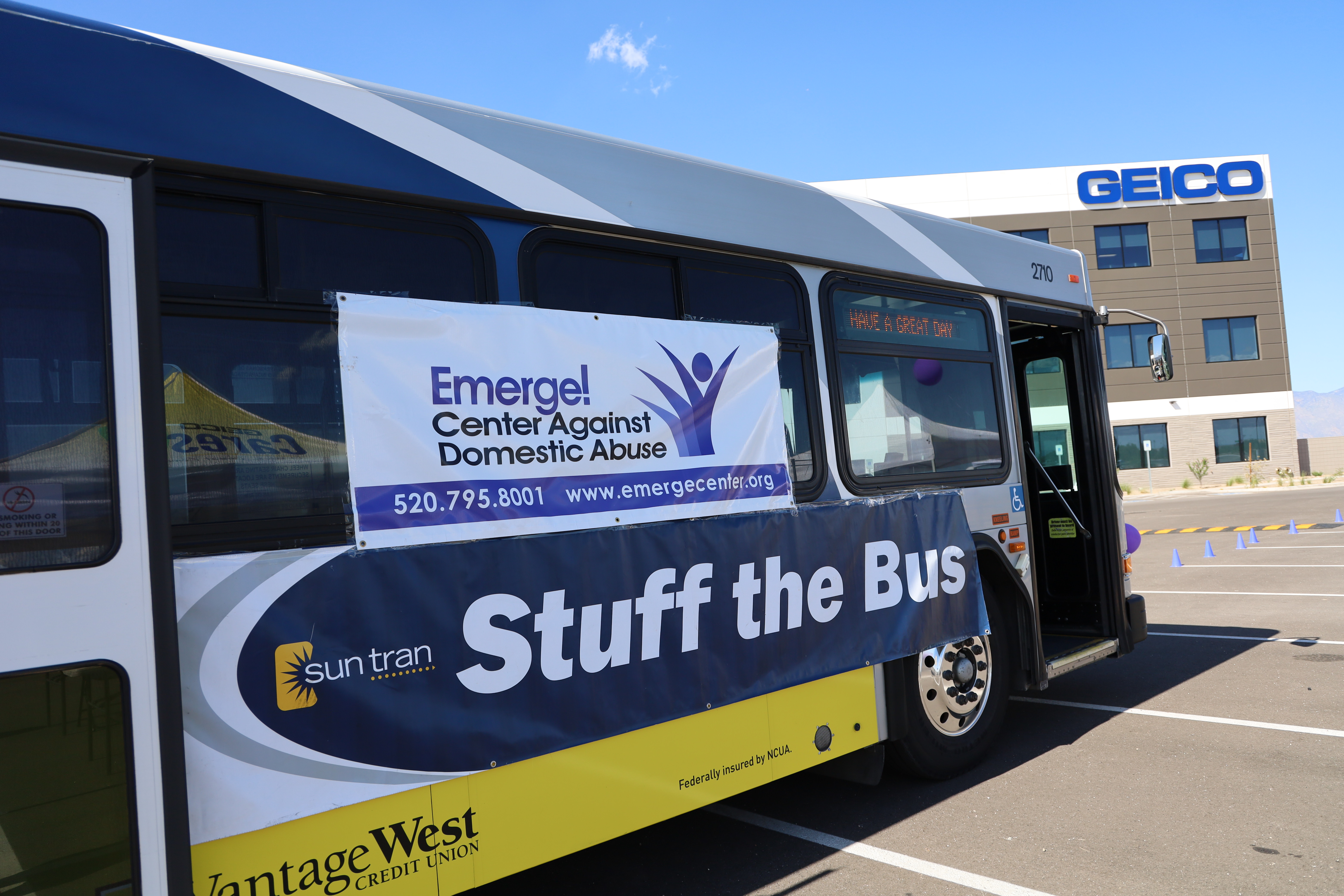 Stuff-the-Bus with Emerge 💜 - Sun Tran